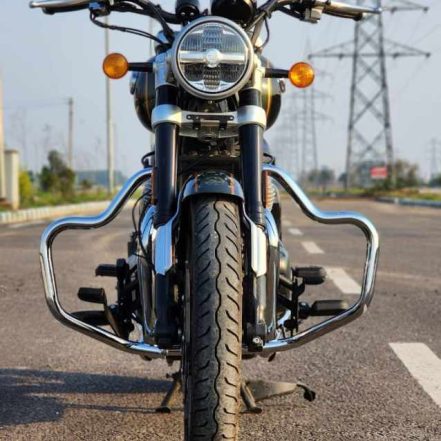 Super Meteor 650 Engine Gaurd by Bykology - Ultimate Protection & Style