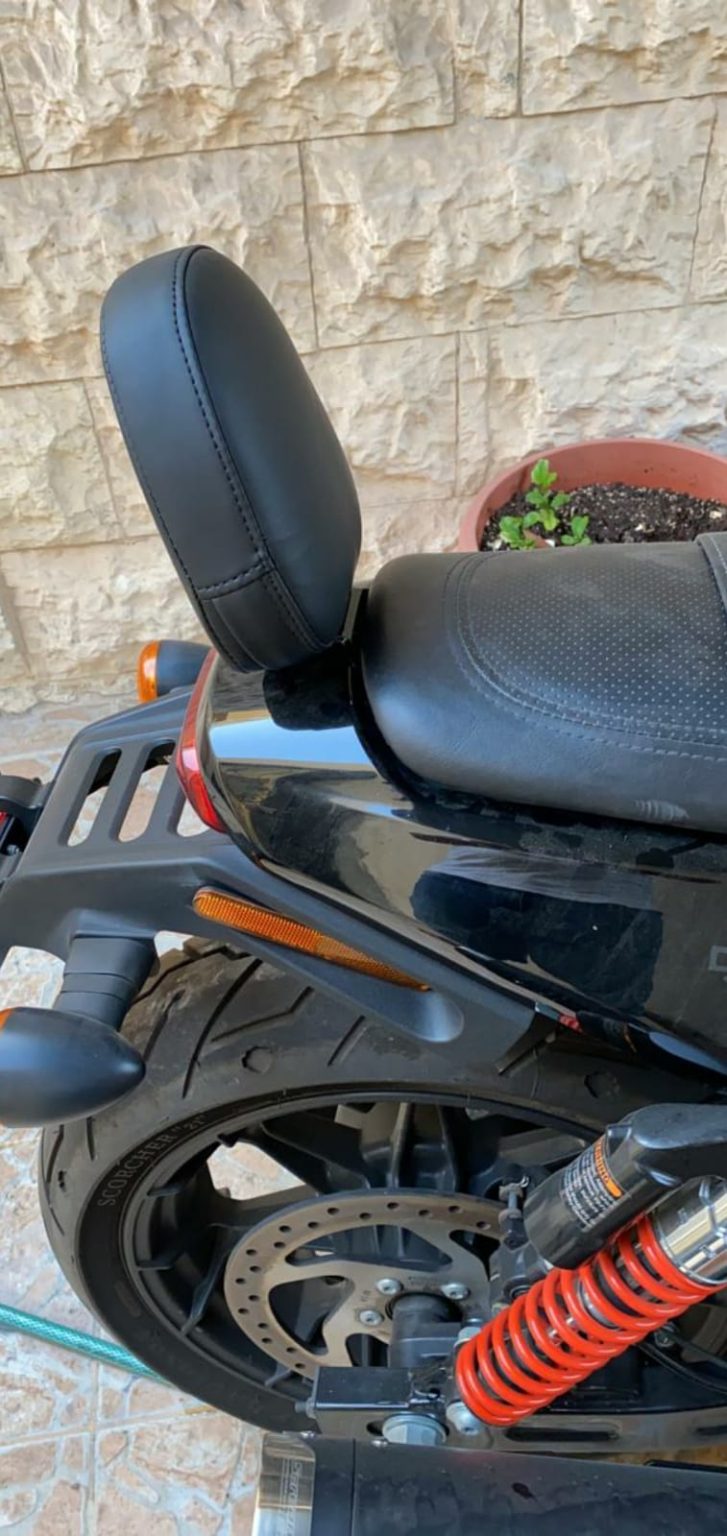 Harley Davidson Street Rod Backrest: Comfort by Bykology