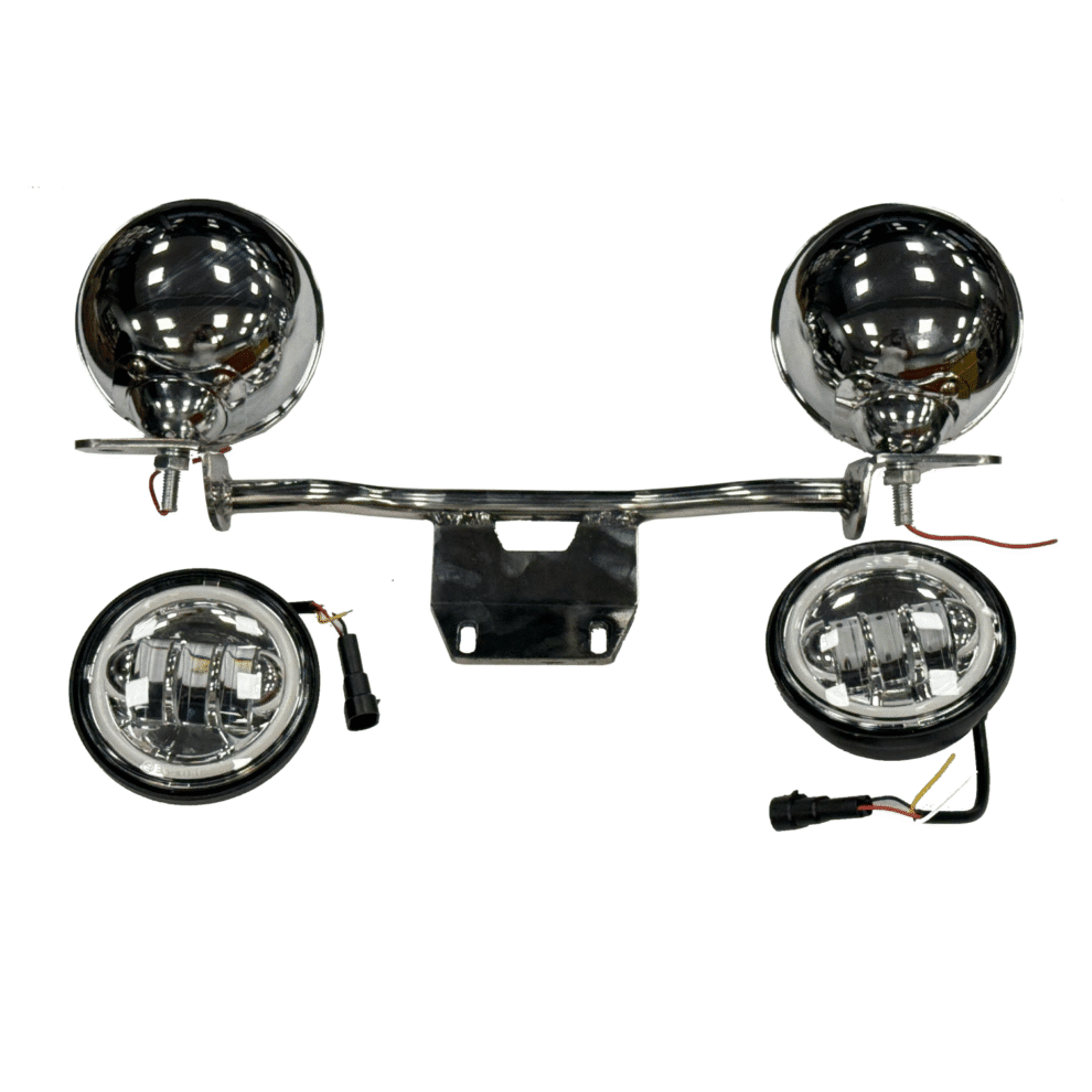 Royal Enfield Super Meteor 650 Aux Light Kit | 60W LED & DRL | Bykology